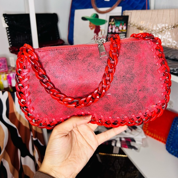 Bags | Cherry Red Purse | Poshmark